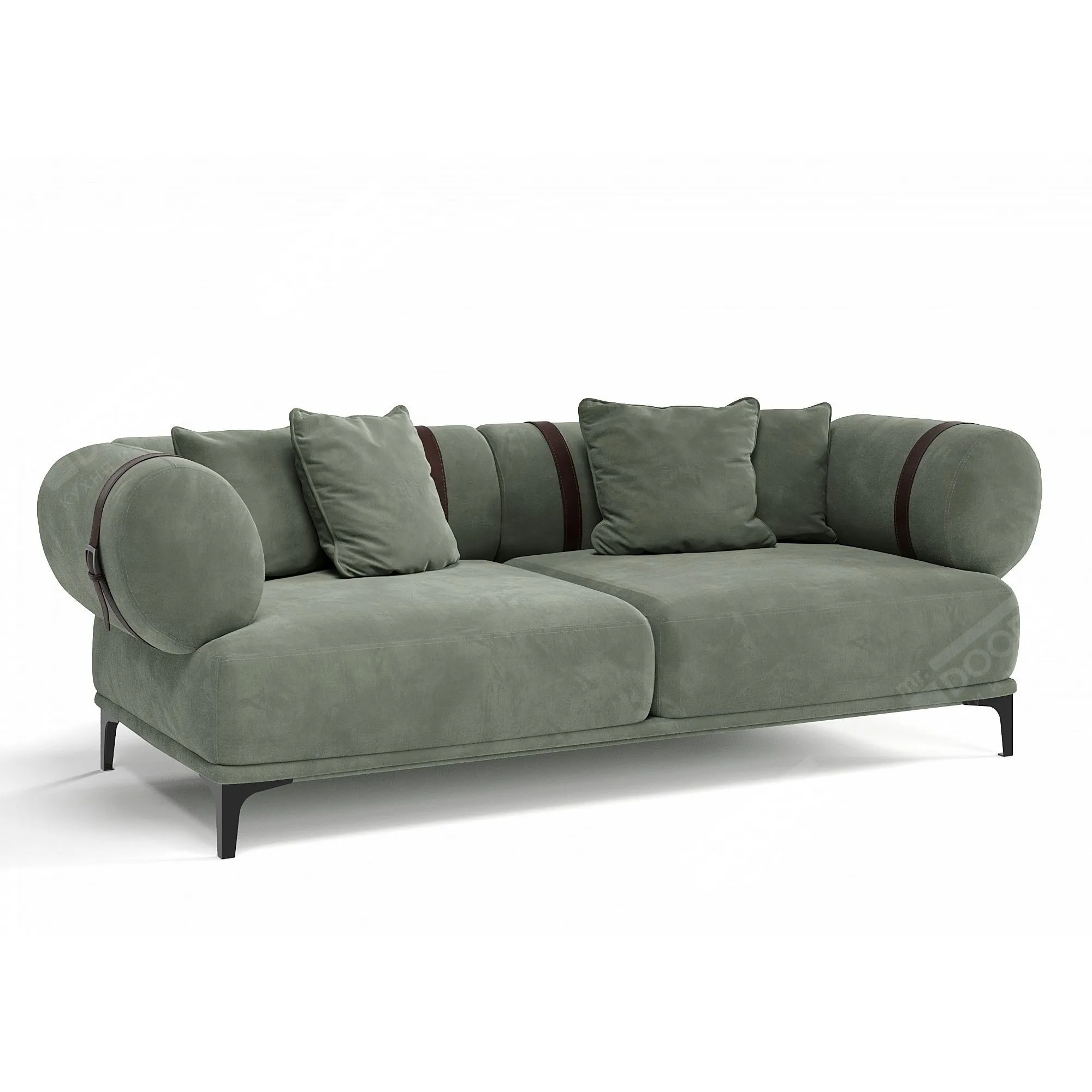Диван Franco, зеленый (арт. Sof062) - заказать мебель от Mr.Doors с доставкой